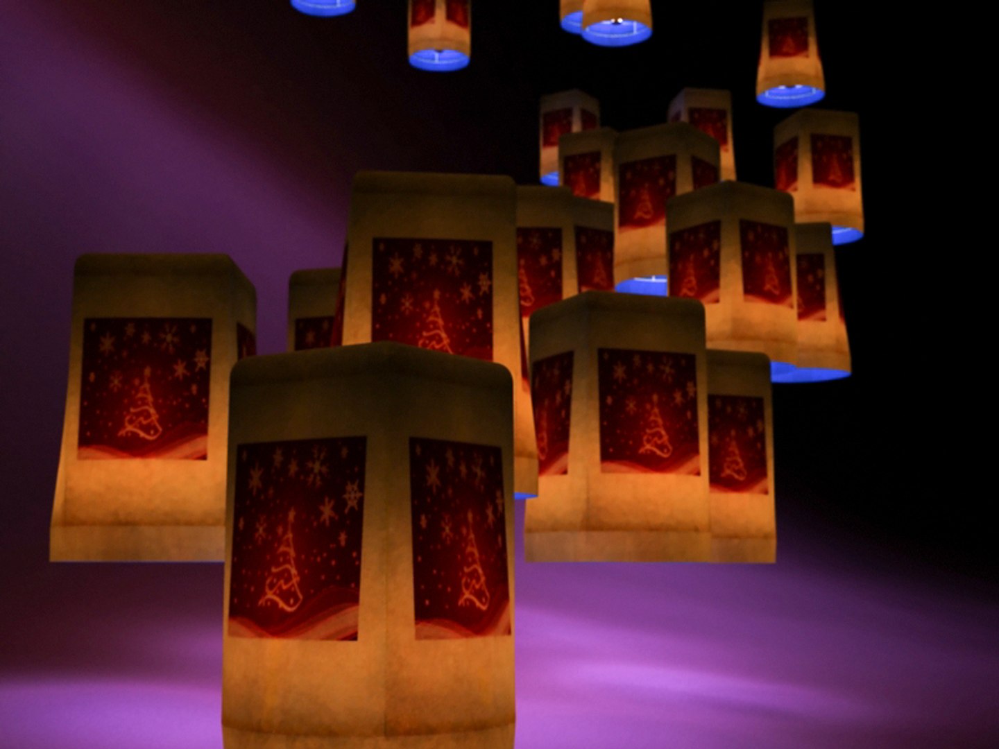 3d light luminair float model