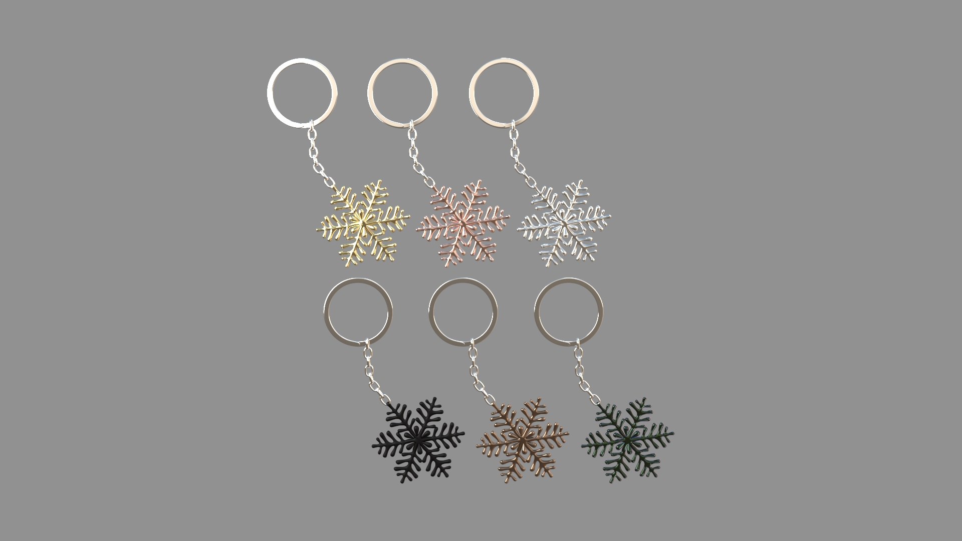 Ice-star Keychain Collectio 3D Model - TurboSquid 2346618