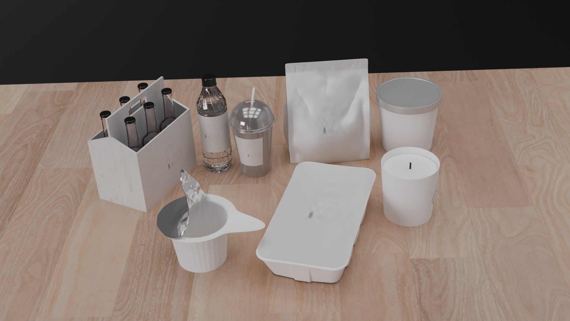 3D Packaging Products - TurboSquid 2349015