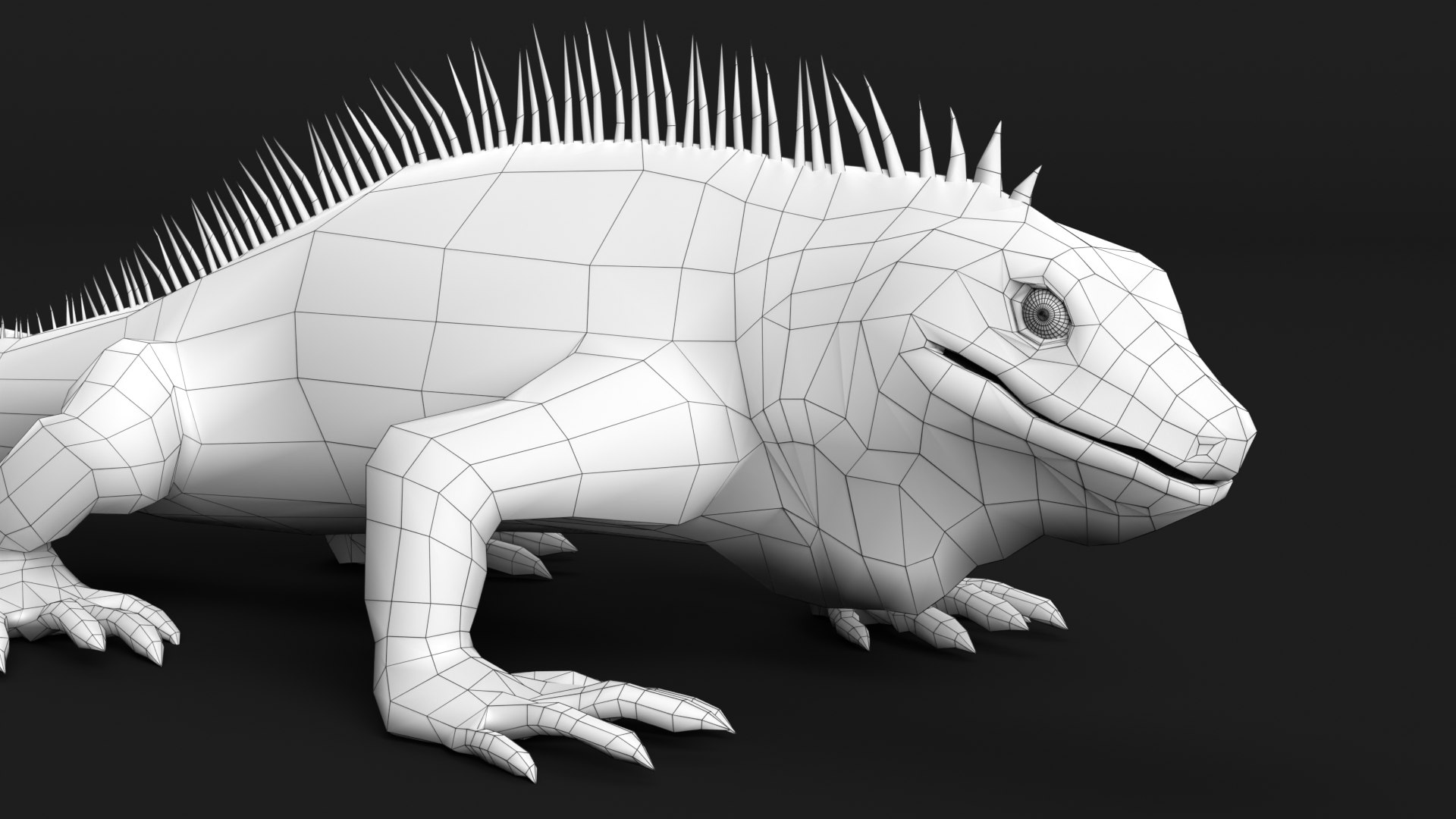 3D Iguana 2 Model - TurboSquid 2132785
