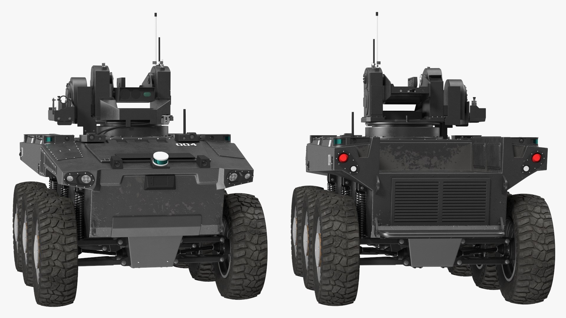 3D Armed Scout Robot Rigged Model - TurboSquid 2092992