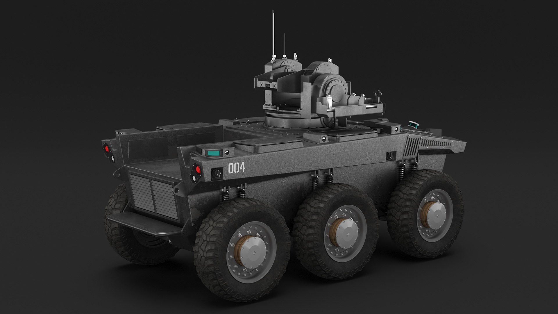 3D Armed Scout Robot Rigged Model - TurboSquid 2092992