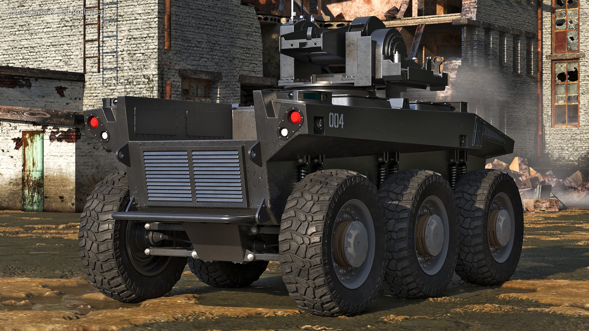 3D Armed Scout Robot Rigged Model - TurboSquid 2092992