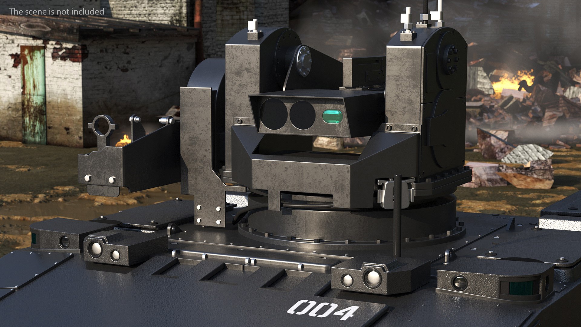 3D Armed Scout Robot Rigged Model - TurboSquid 2092992