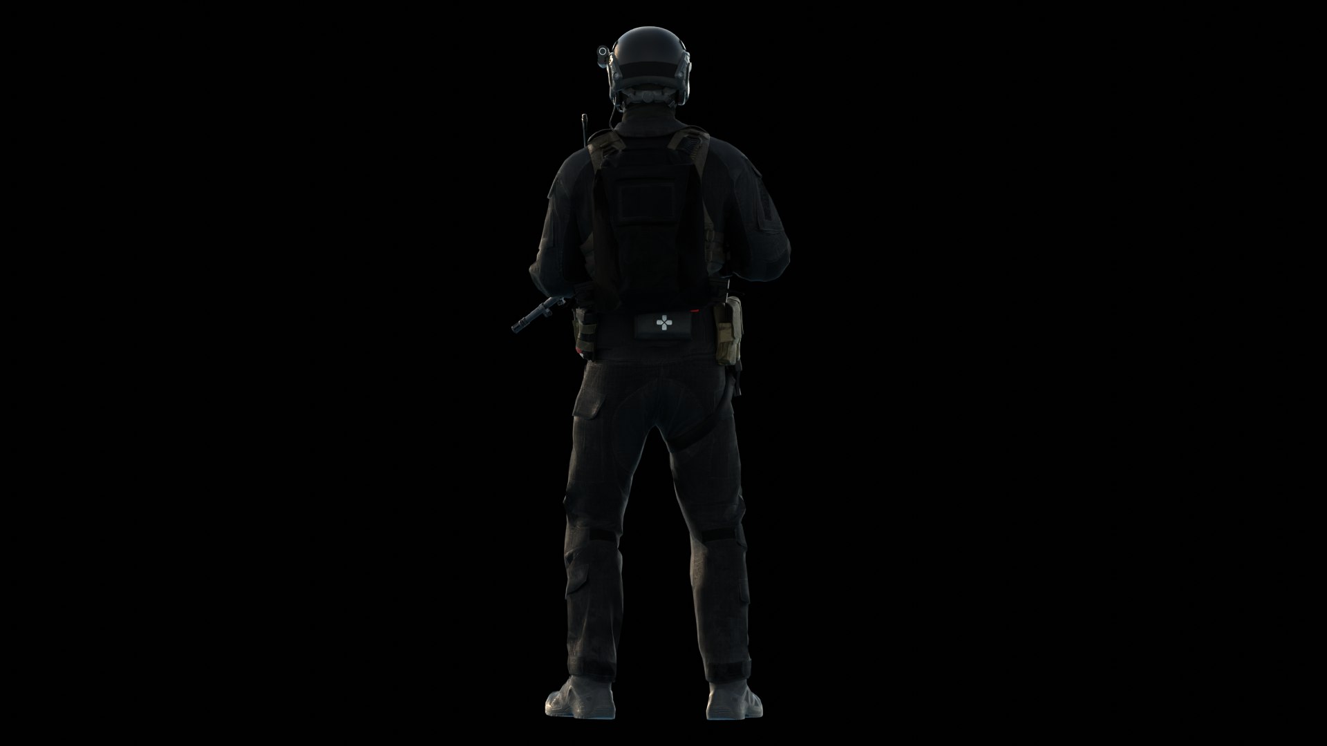 3D SWAT officer - TurboSquid 2096660