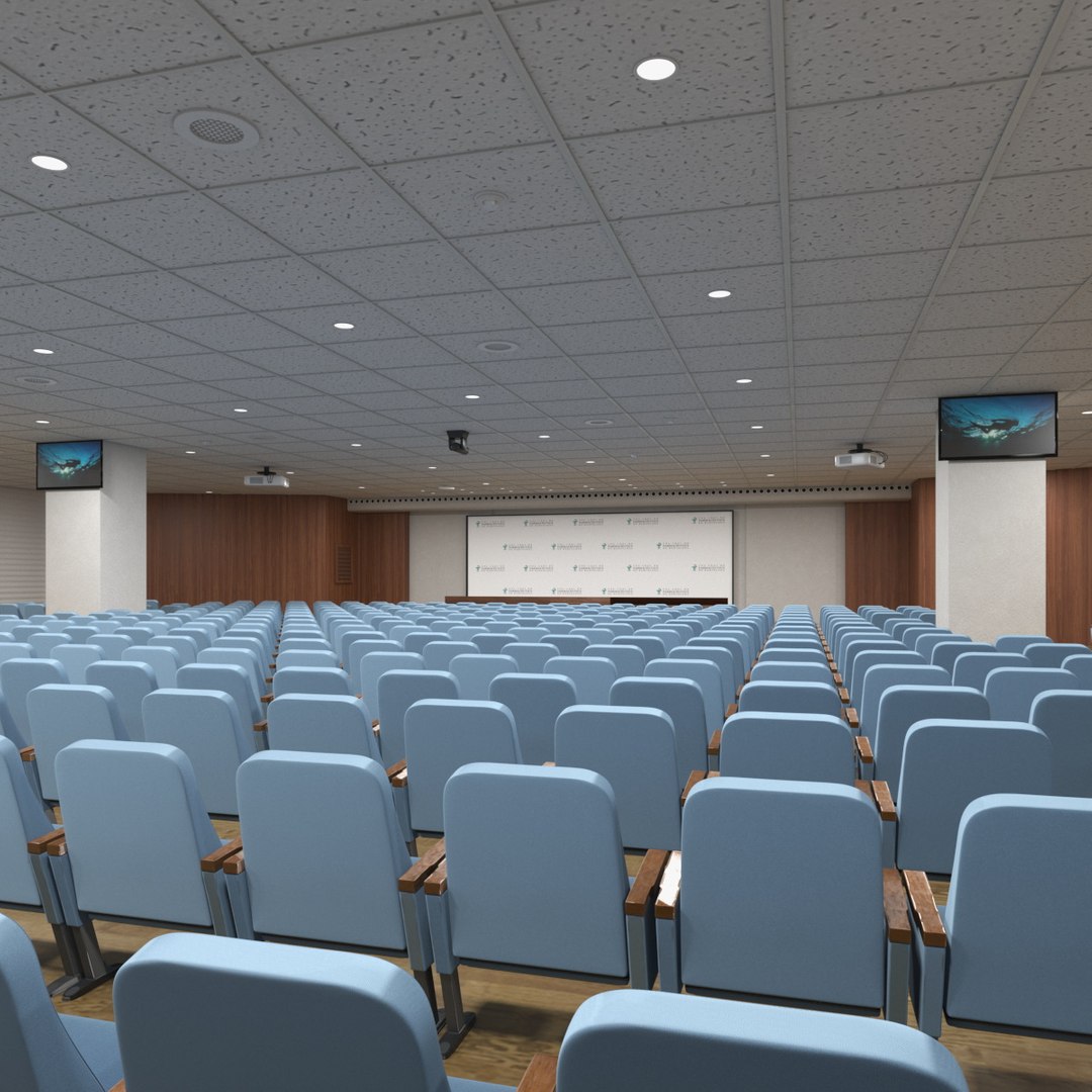 Conference Hall Filling Light 3D model - TurboSquid 2116191