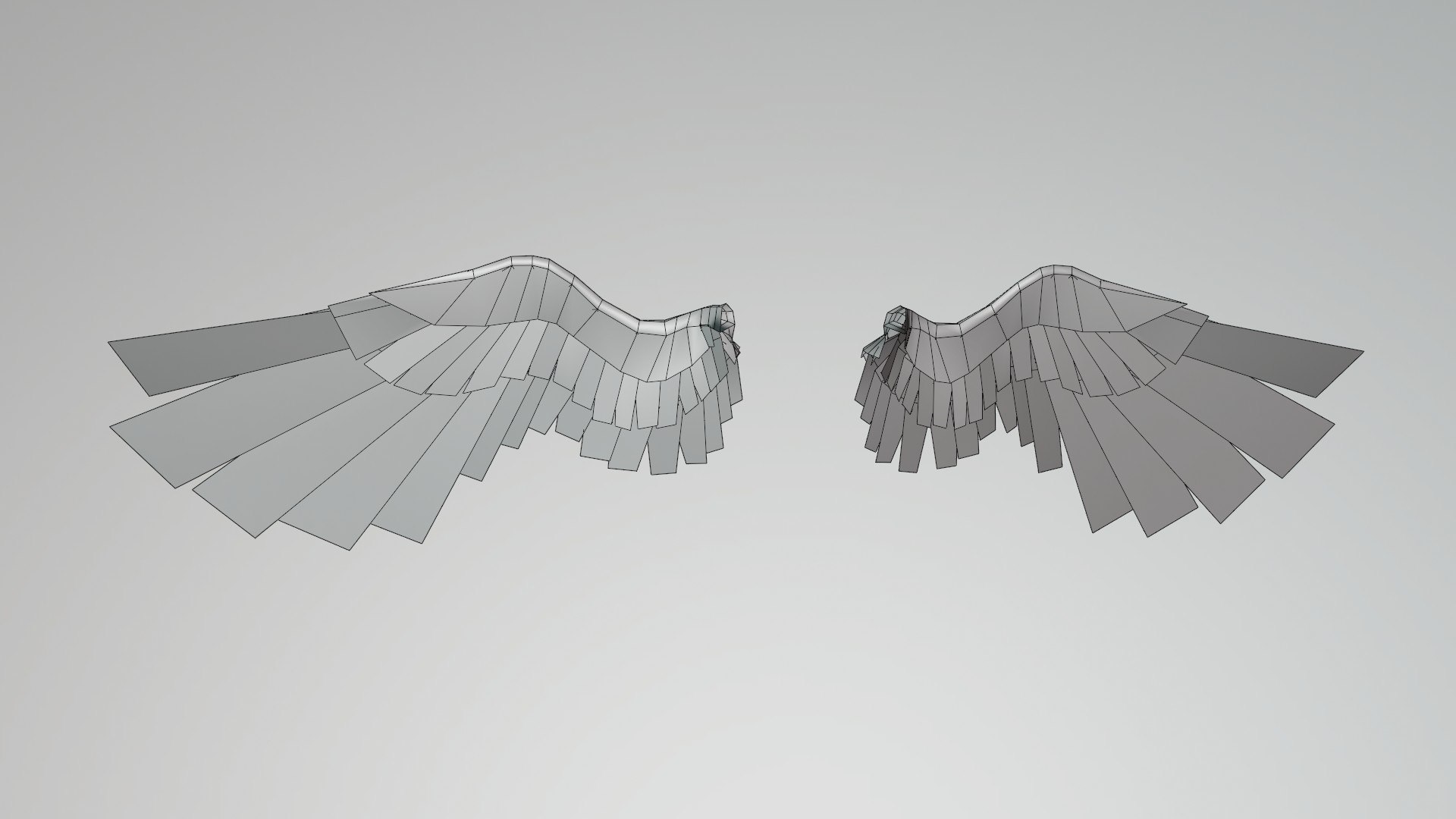 Angel Wings 3D Model - TurboSquid 1738543