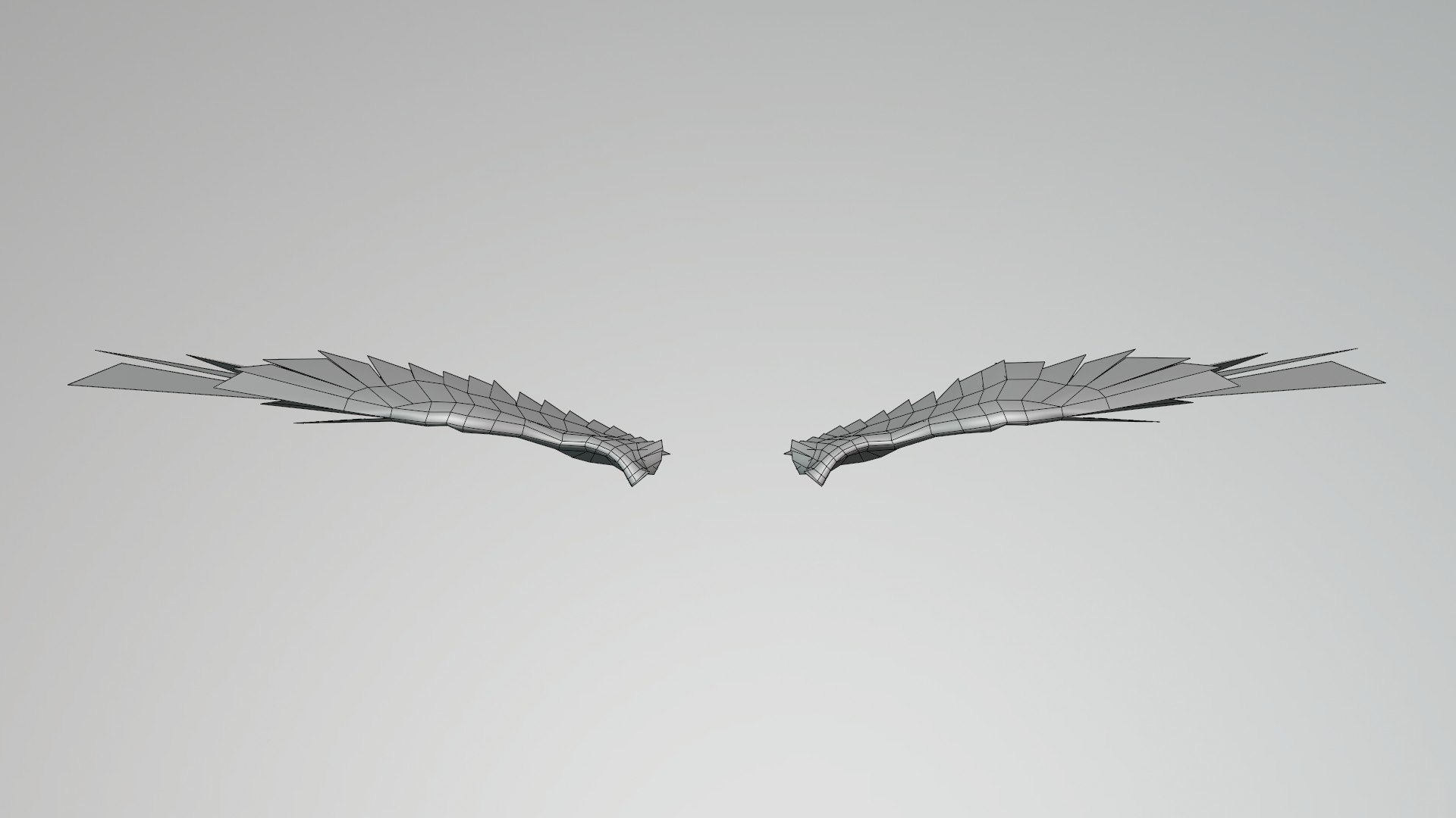 Angel Wings 3D Model - TurboSquid 1738543