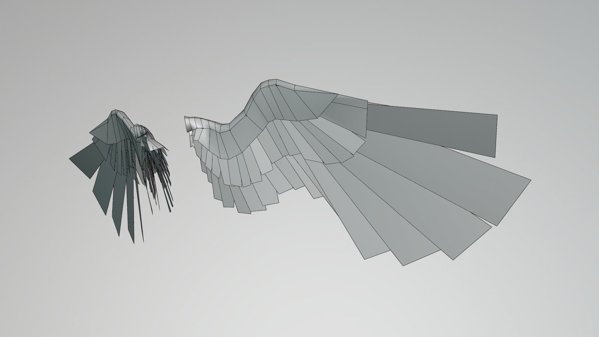 Angel Wings 3D Model - TurboSquid 1738543