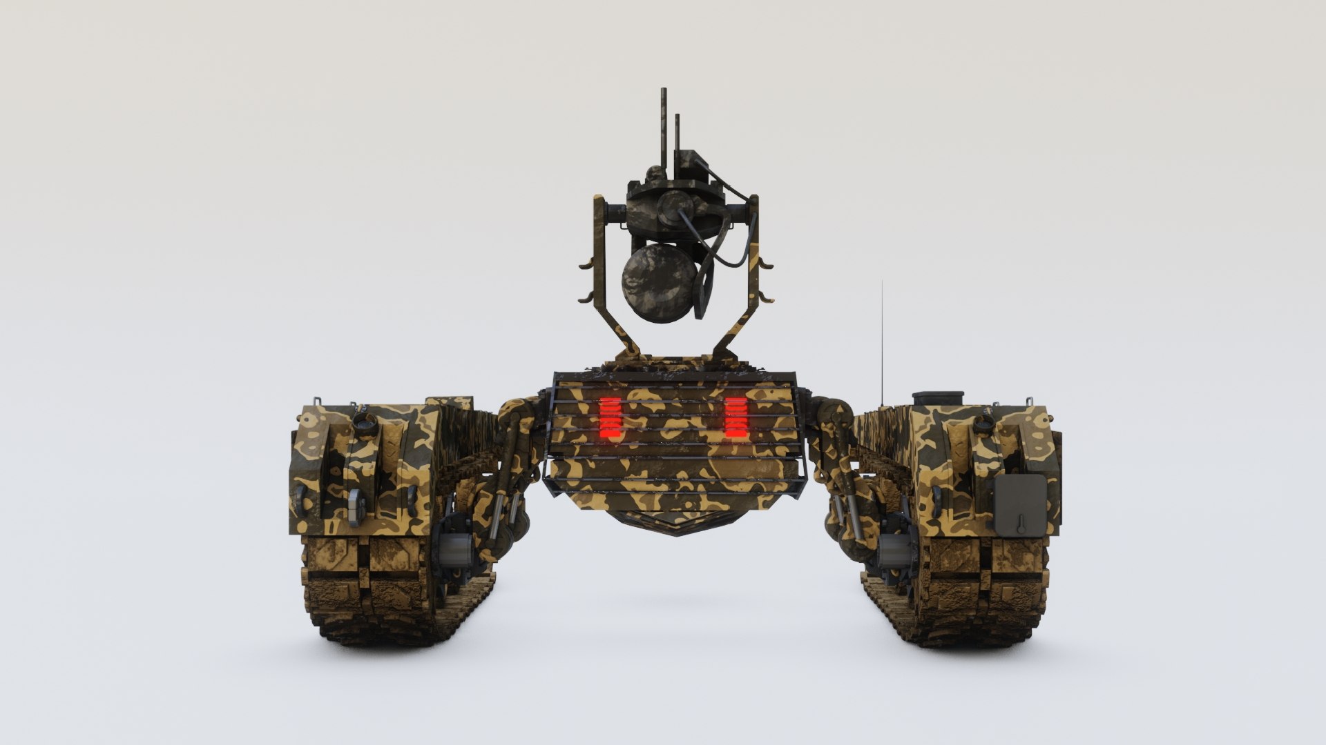Robot-Tank 3D Model - TurboSquid 2106953