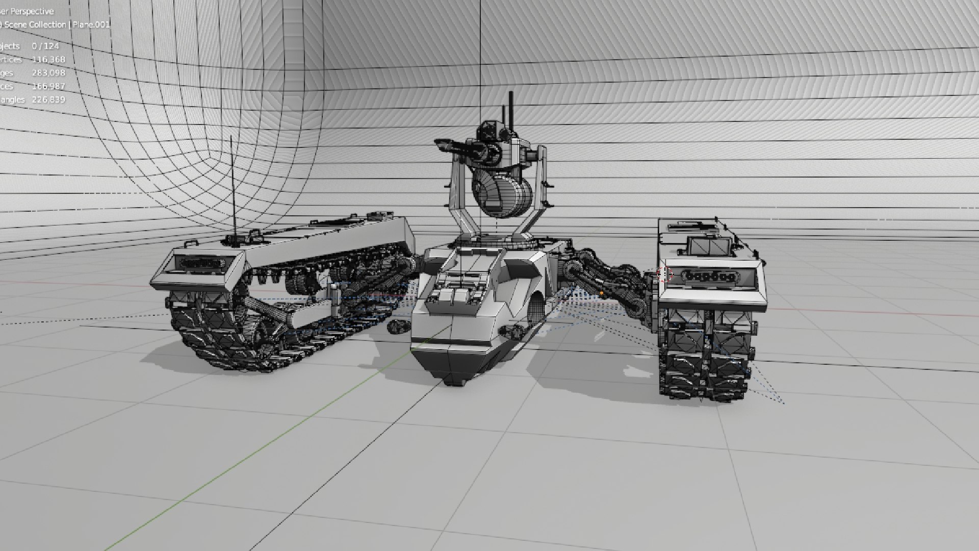 Robot-Tank 3D Model - TurboSquid 2106953