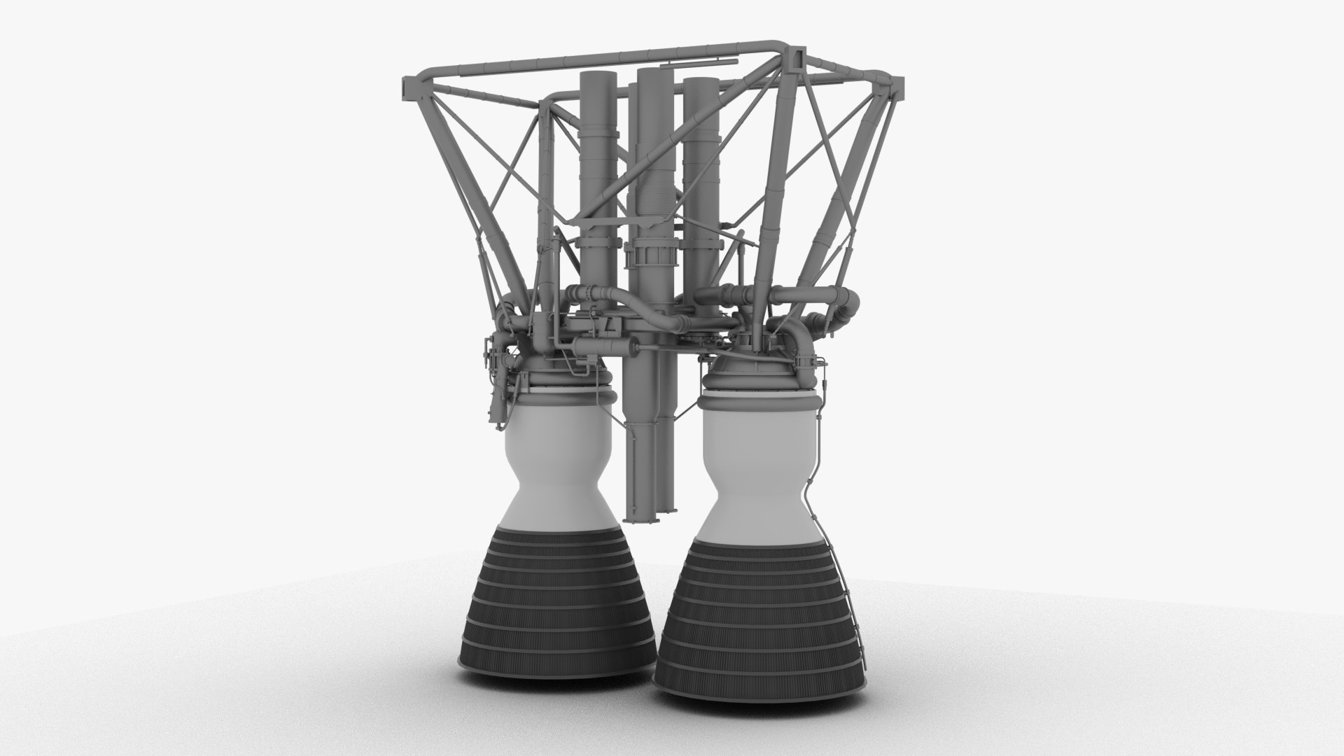 3D Lr-87 Rocket Engine Titan - TurboSquid 1641142
