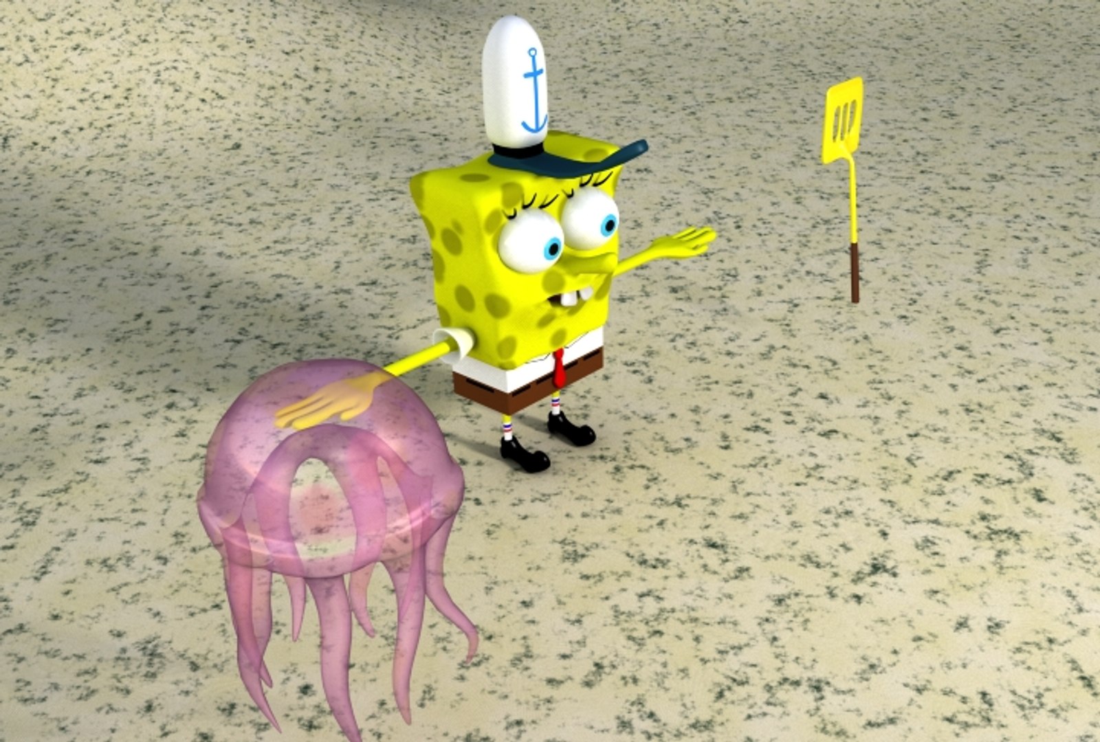 Sponge Spongebob Squarepants Obj