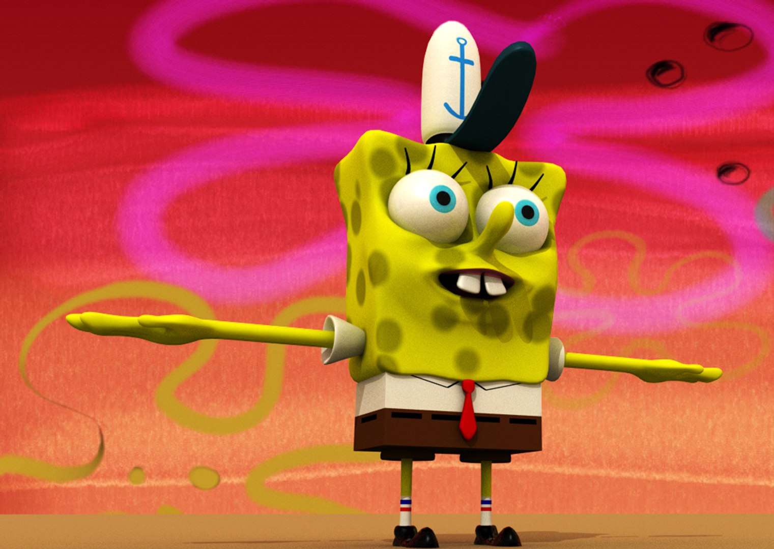 Sponge Spongebob Squarepants Obj