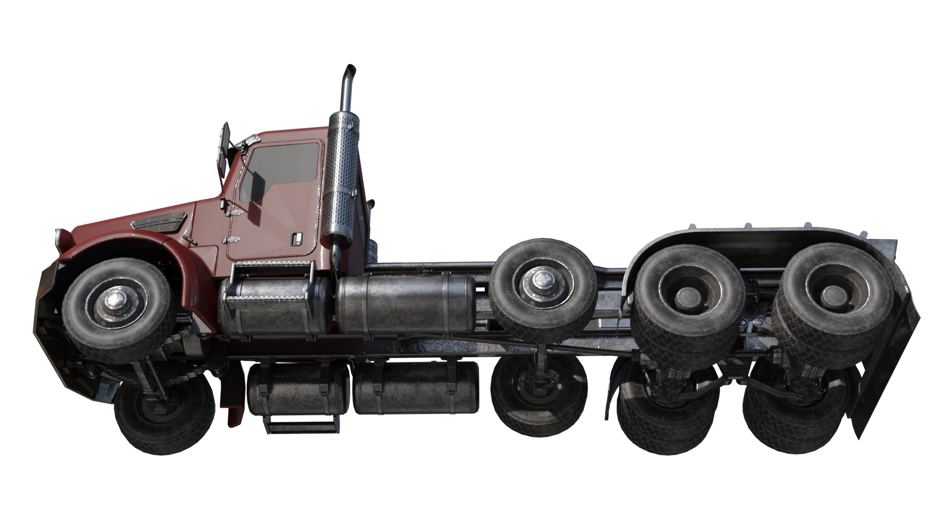 3D Model TRUCK Kenworth T-800 - TurboSquid 2189699