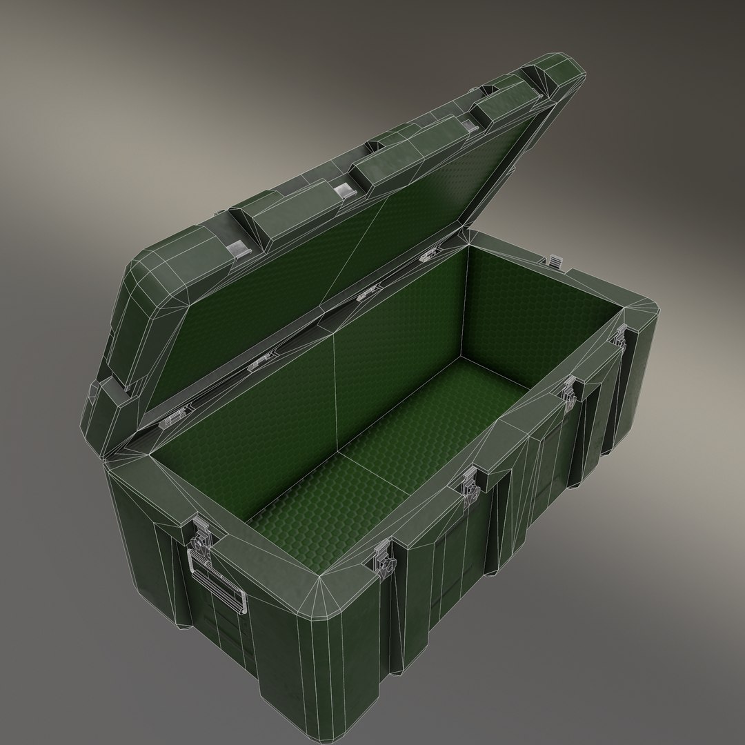 Plastic Chest 3D Model - TurboSquid 1220542