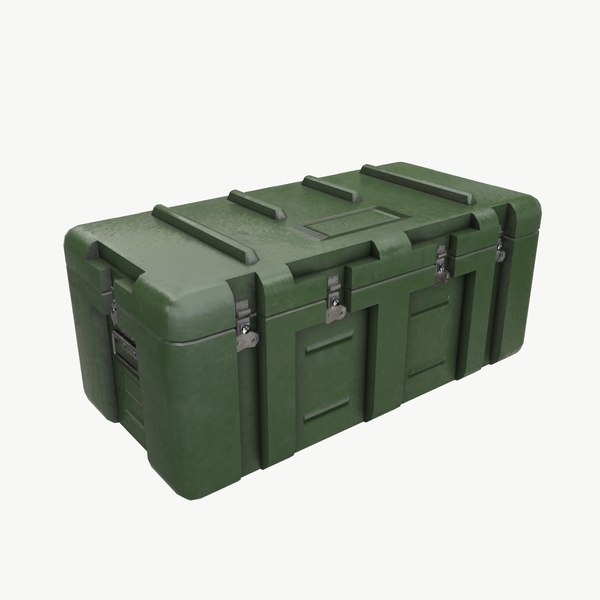 Plastic chest 3D model - TurboSquid 1220542