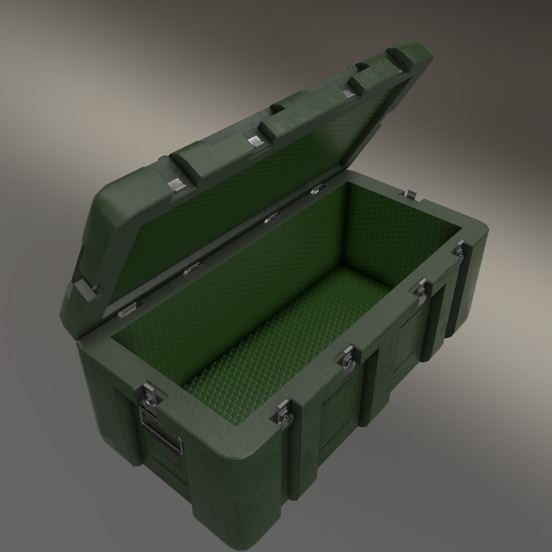 Plastic Chest 3D Model - TurboSquid 1220542