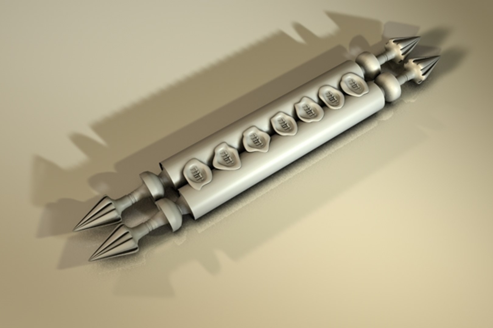 Sealed Scroll Seven 3d 3ds