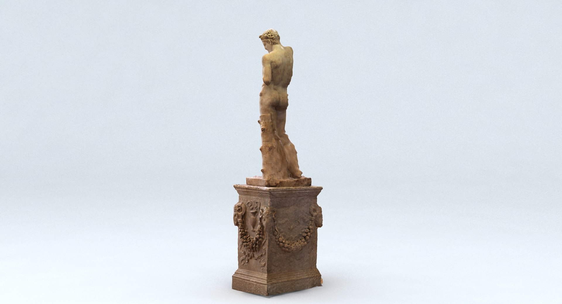 3D Greek Statue Model - TurboSquid 1332469