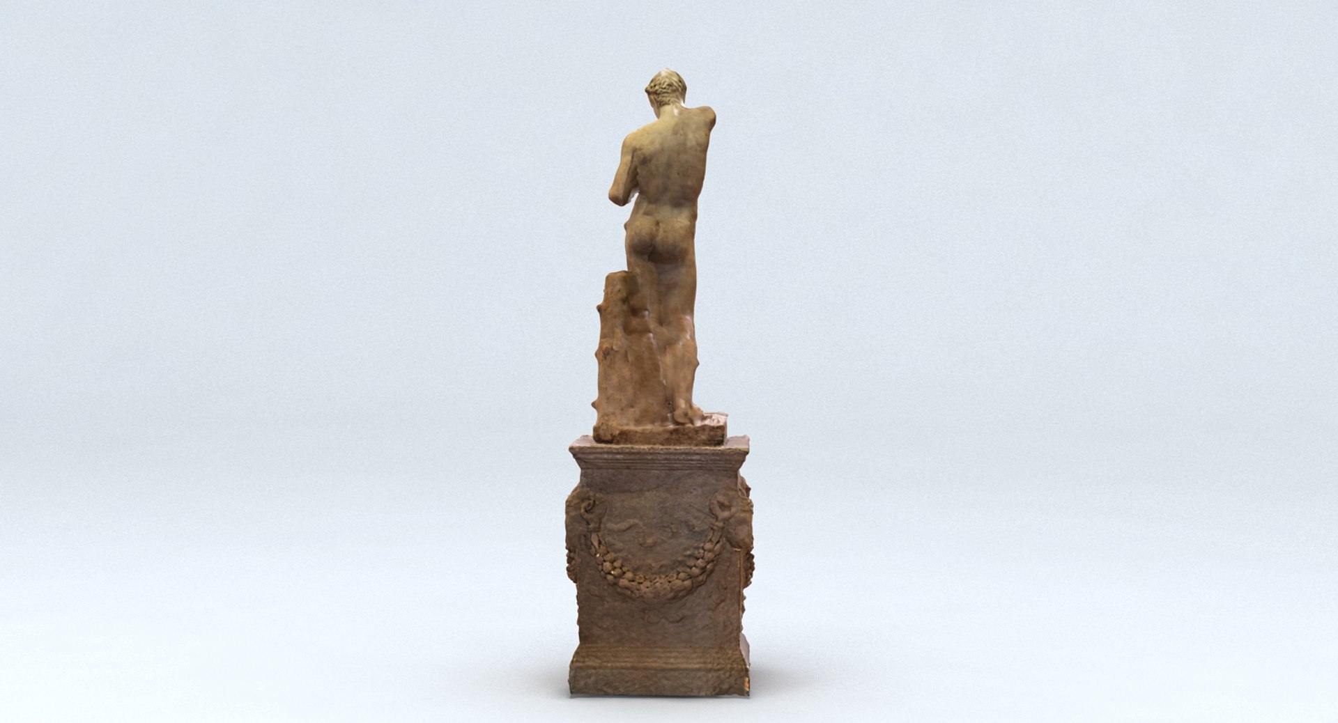 3D Greek Statue Model - TurboSquid 1332469