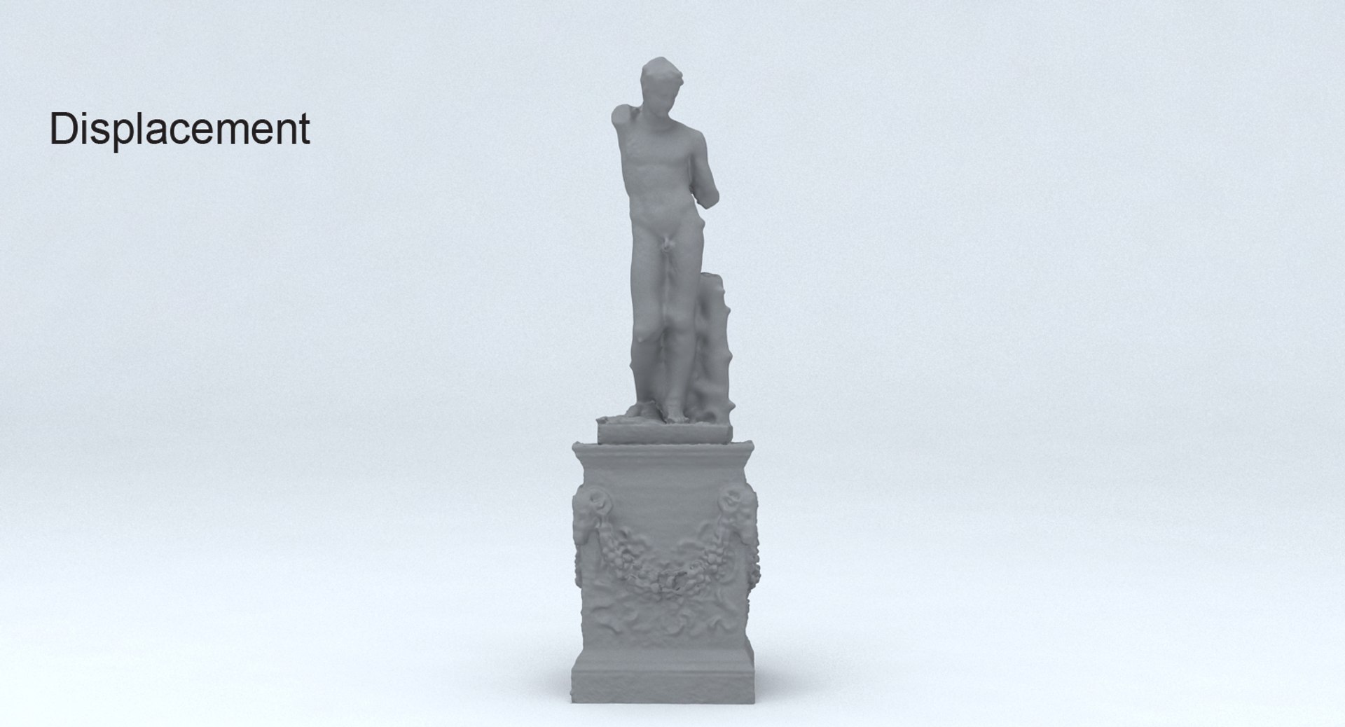 3D Greek Statue Model - TurboSquid 1332469