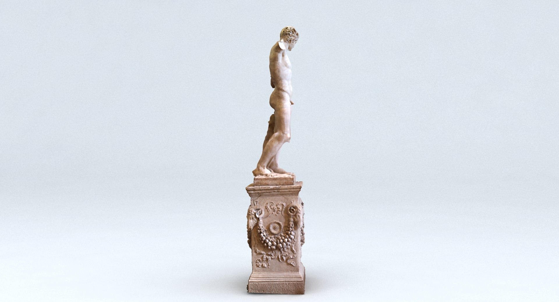 3D Greek Statue Model - TurboSquid 1332469