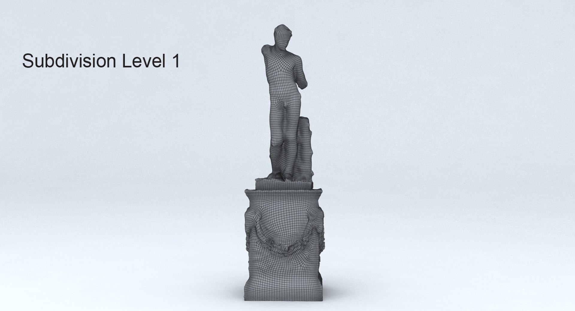 3D Greek Statue Model - TurboSquid 1332469