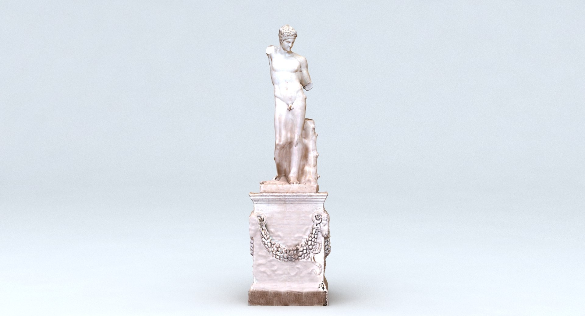 3D Greek Statue Model - TurboSquid 1332469