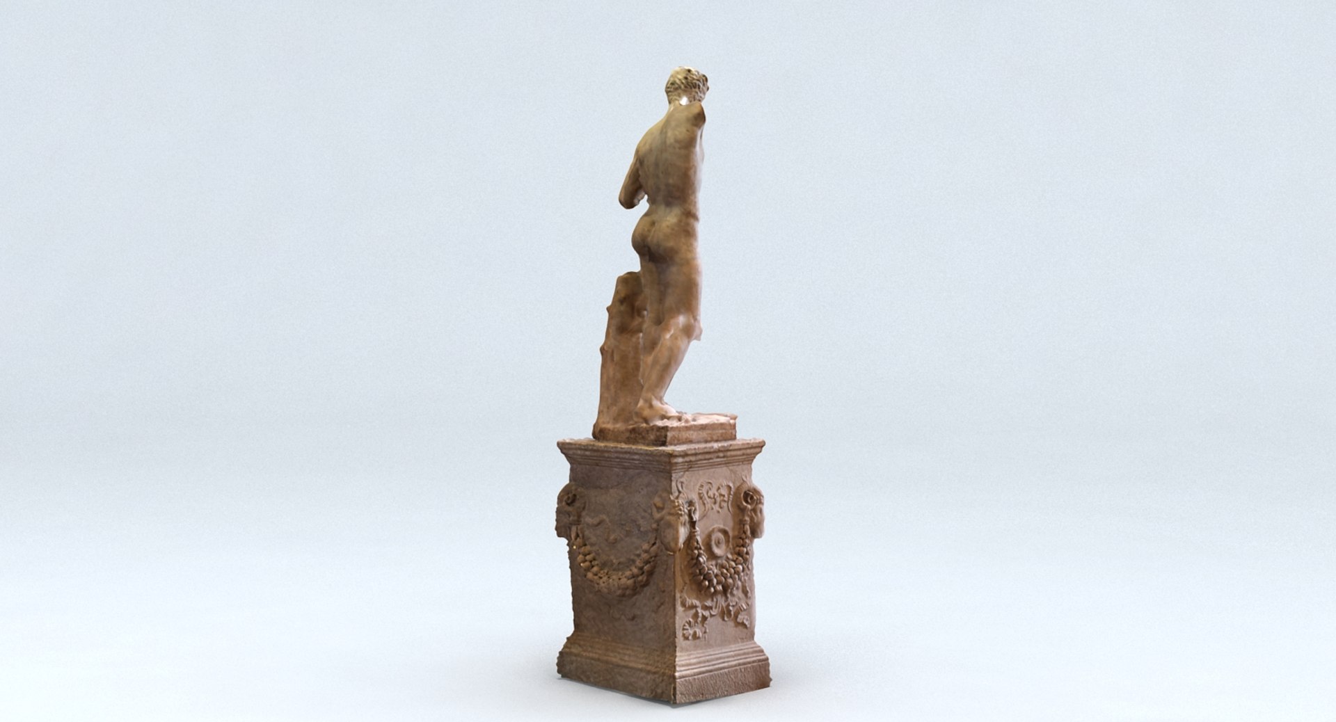 3D Greek Statue Model - TurboSquid 1332469