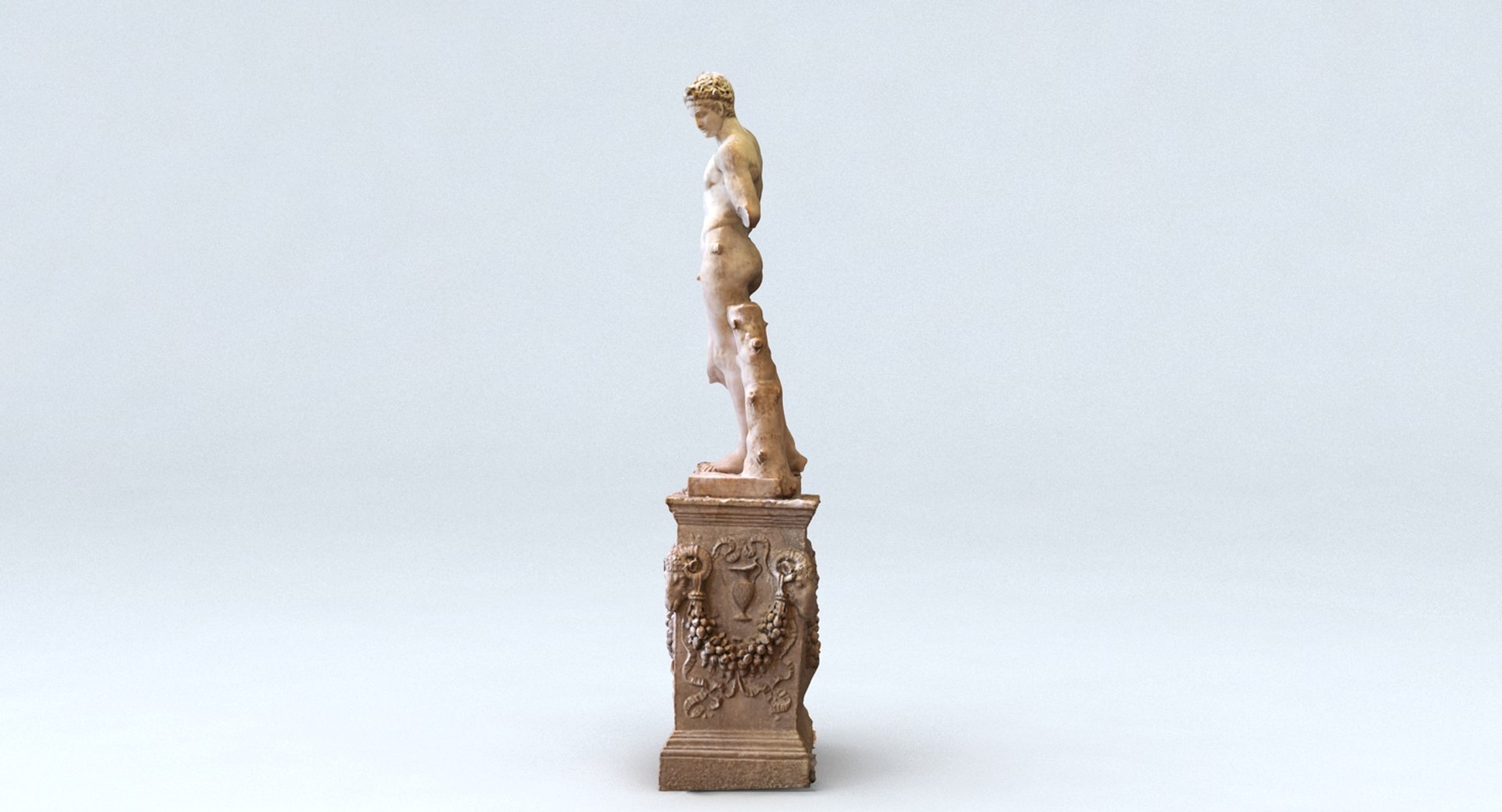 3D Greek Statue Model - TurboSquid 1332469