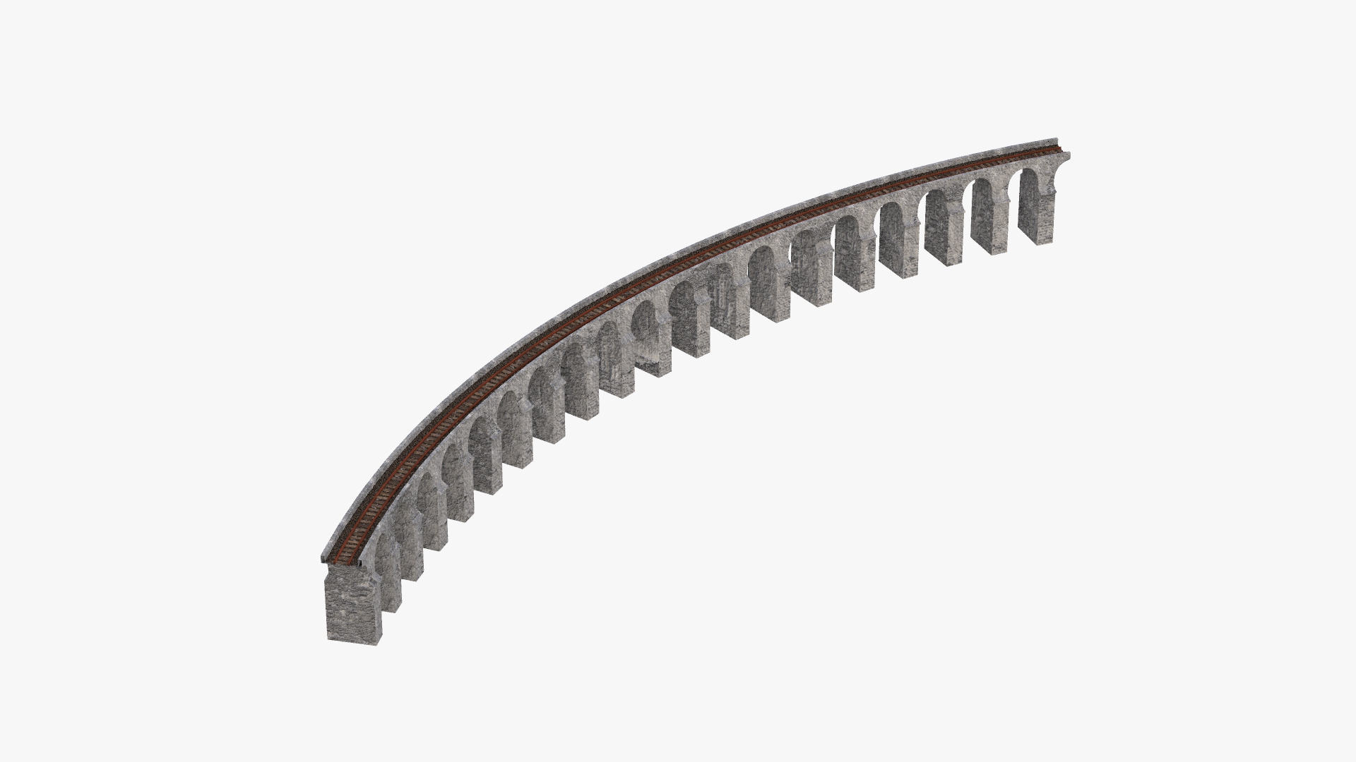 3D Railway Bridge - TurboSquid 2213381