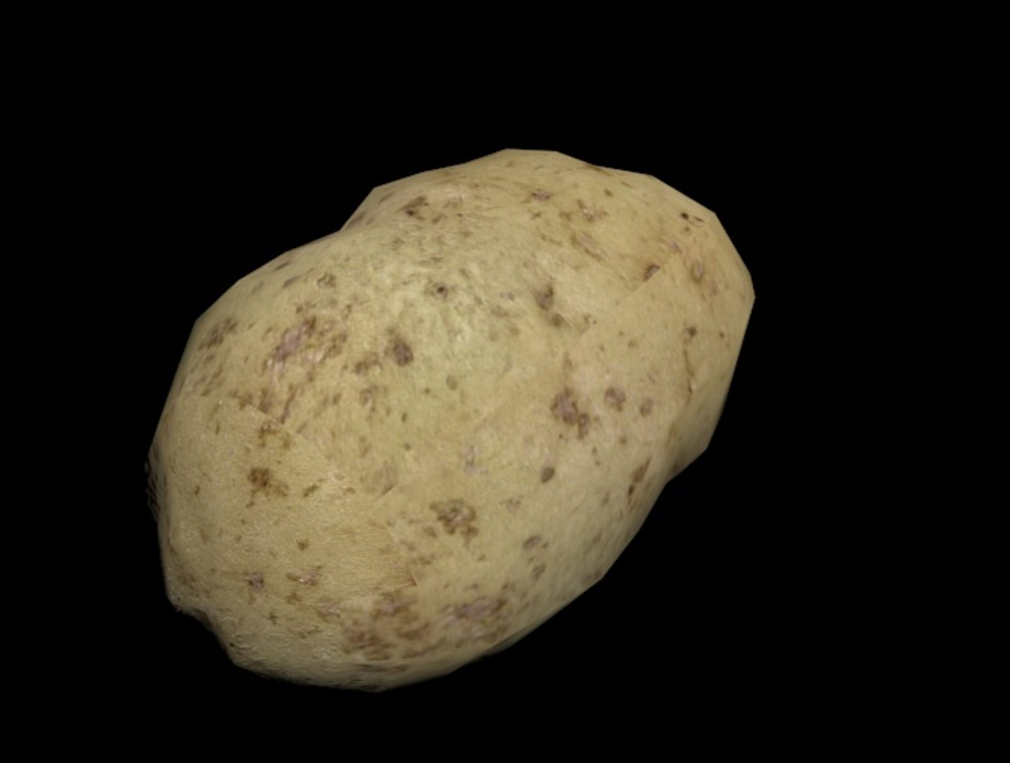 3d potato