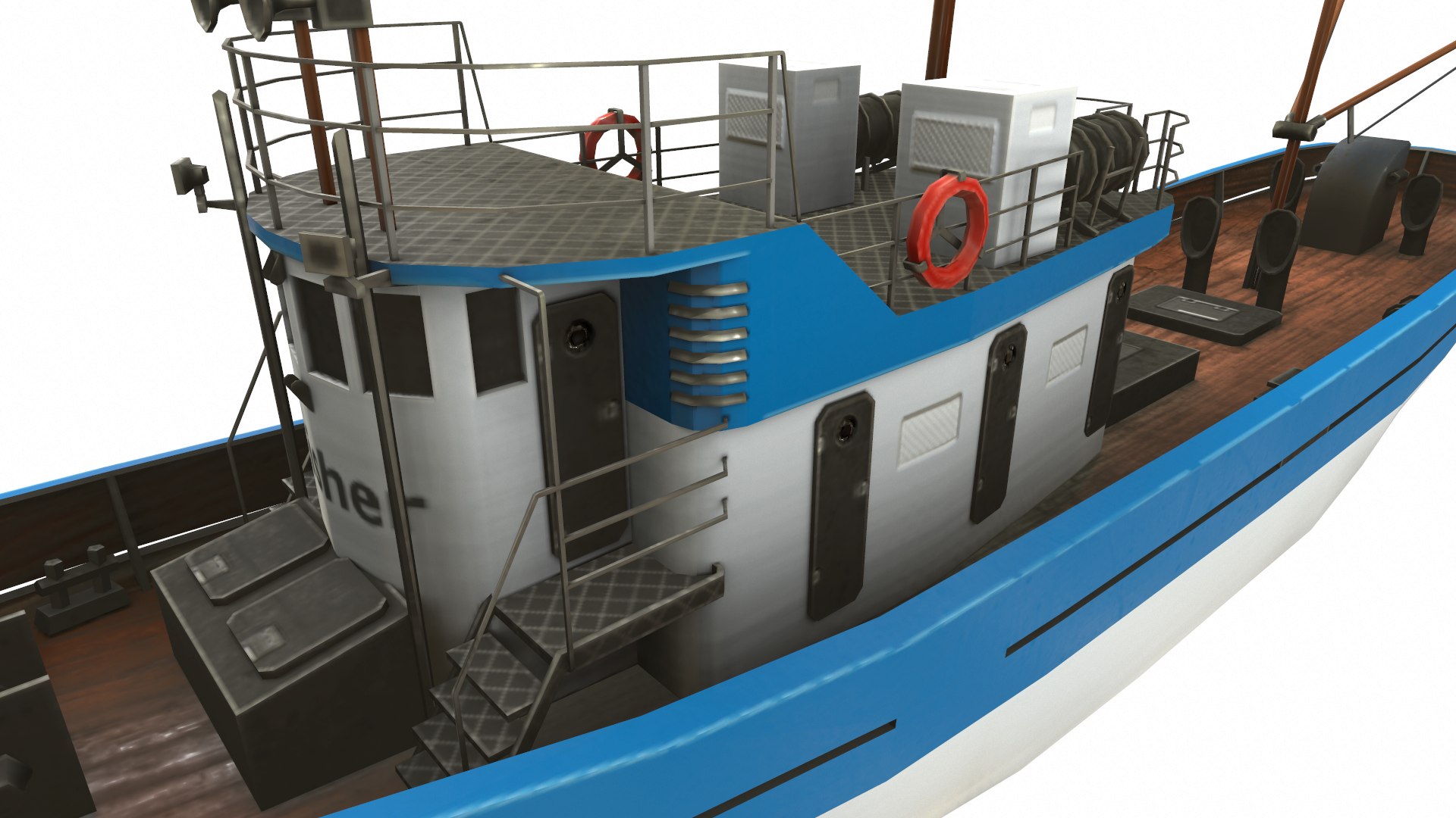 Free Boat Pbr Model - TurboSquid 1522670
