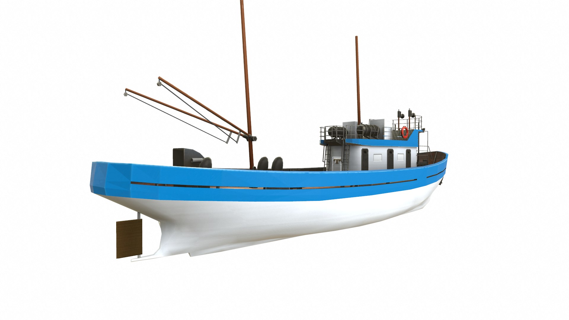 Free Boat Pbr Model - TurboSquid 1522670