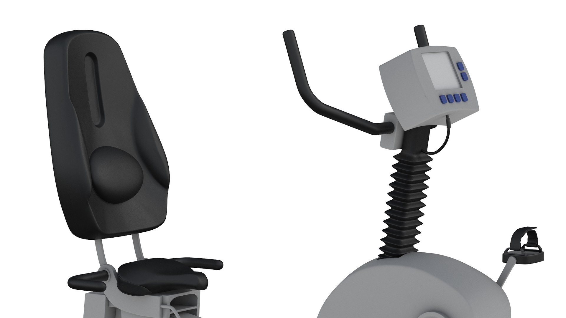 3D Medical Exercise Bike PBR Realistic - TurboSquid 1942946