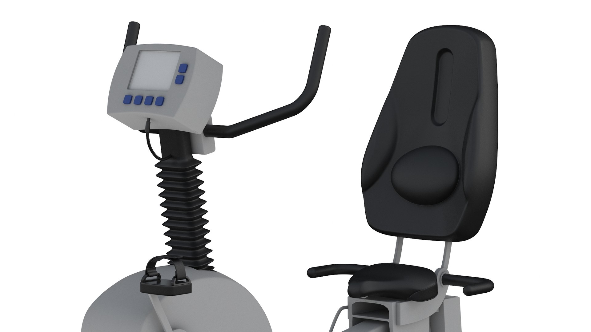 3D Medical Exercise Bike PBR Realistic - TurboSquid 1942946