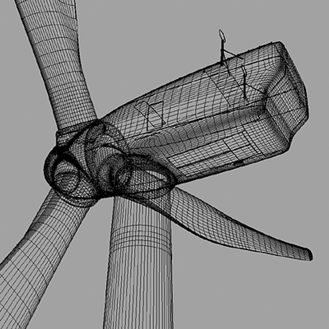Turbine Power Energy 3d Model