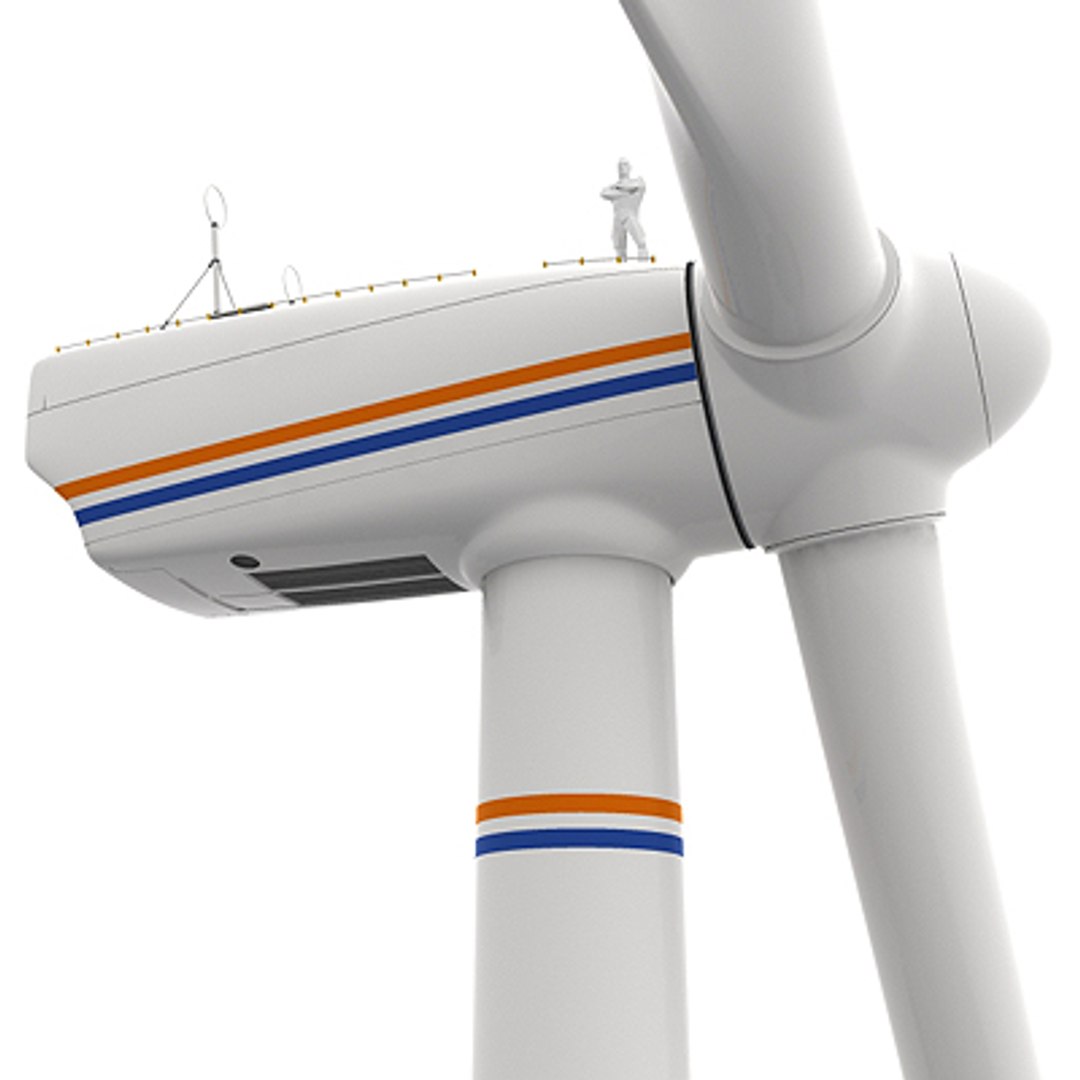 Turbine Power Energy 3d Model