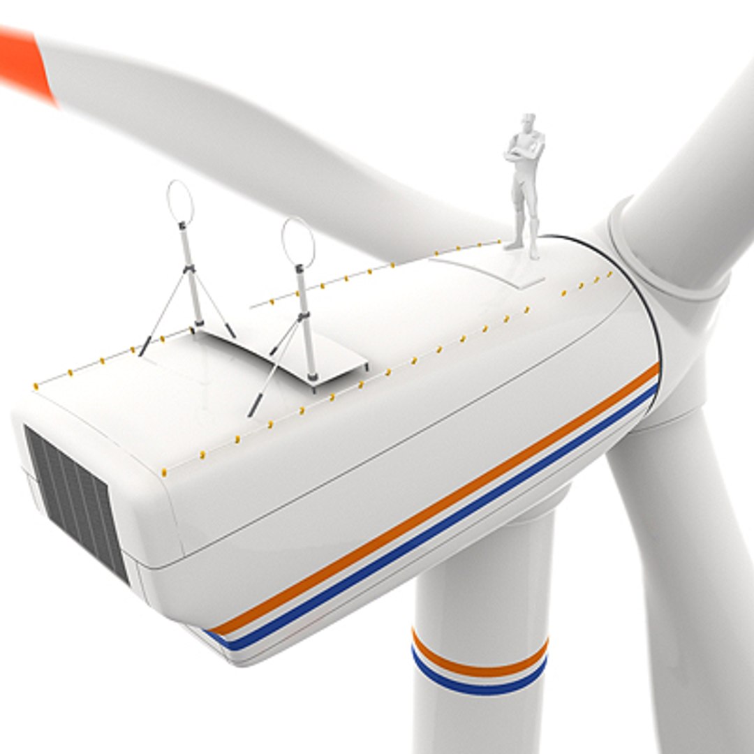 Turbine Power Energy 3d Model