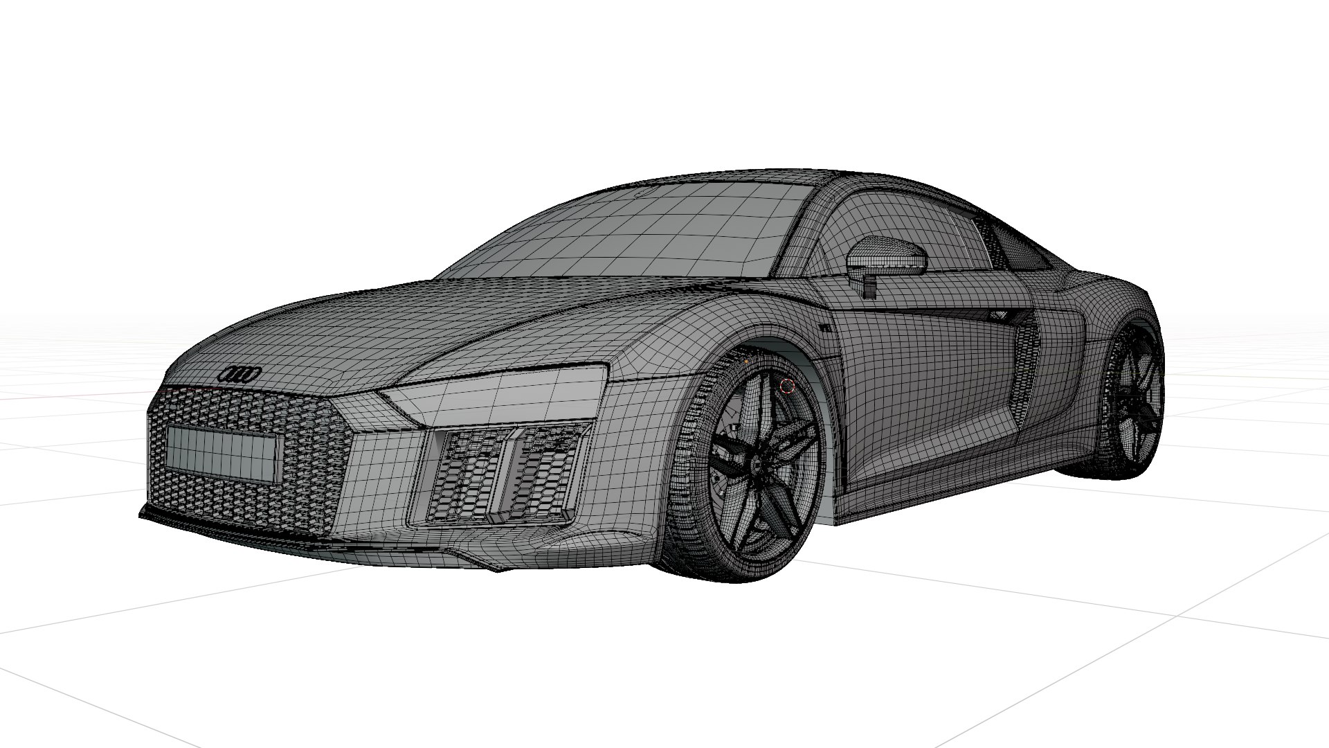 Audi R8 2017 3D Model - TurboSquid 2458309