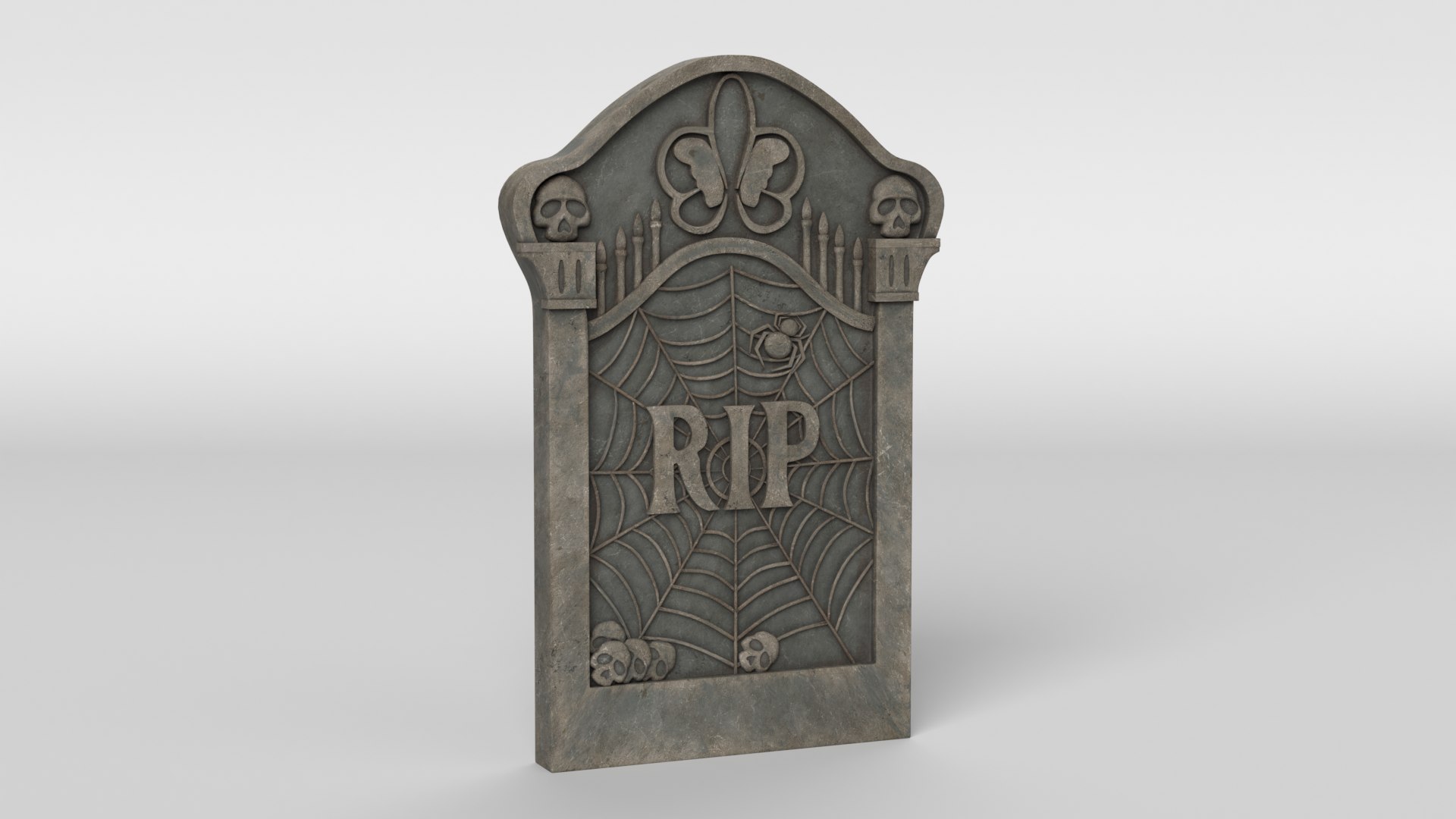 Gravestone Grave 3D Model - TurboSquid 1612941