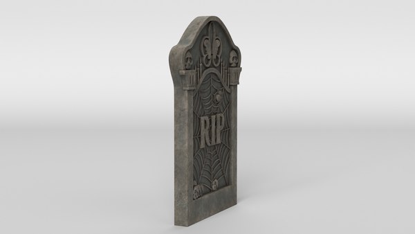 Gravestone grave 3D model - TurboSquid 1612941