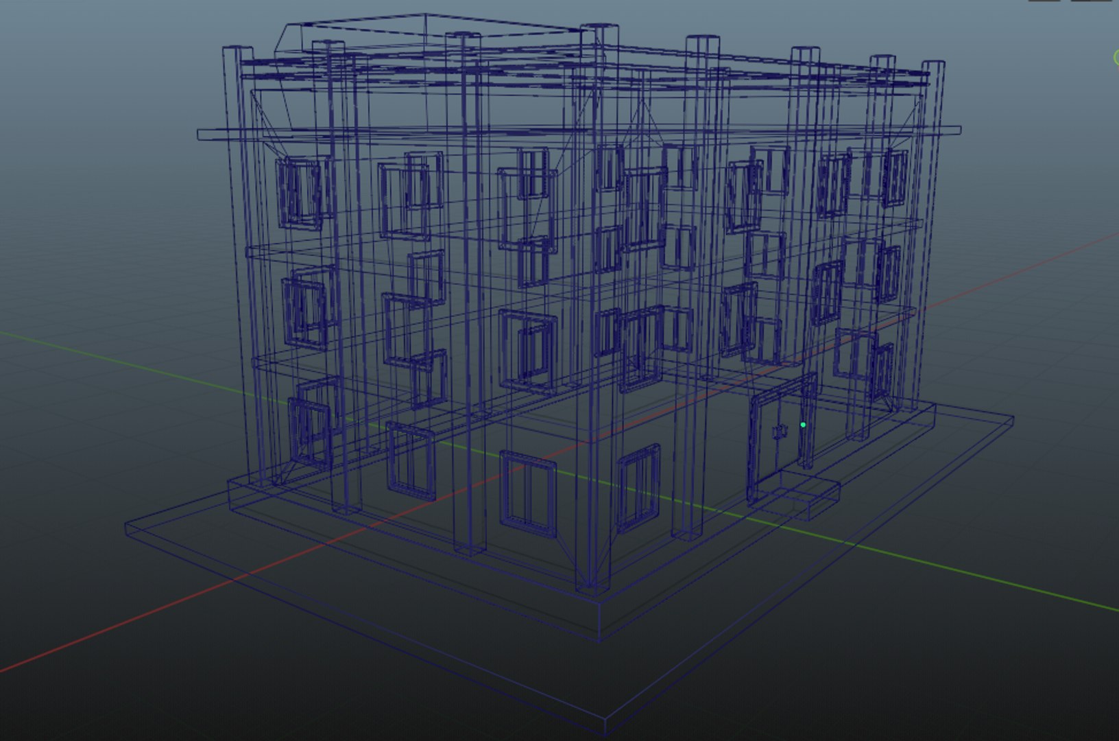 Simple Building 3d Model 3D Model - TurboSquid 1963727