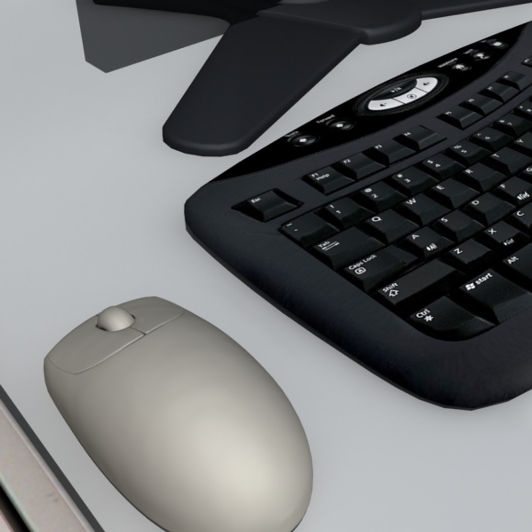 computer monitors keyboards 3ds