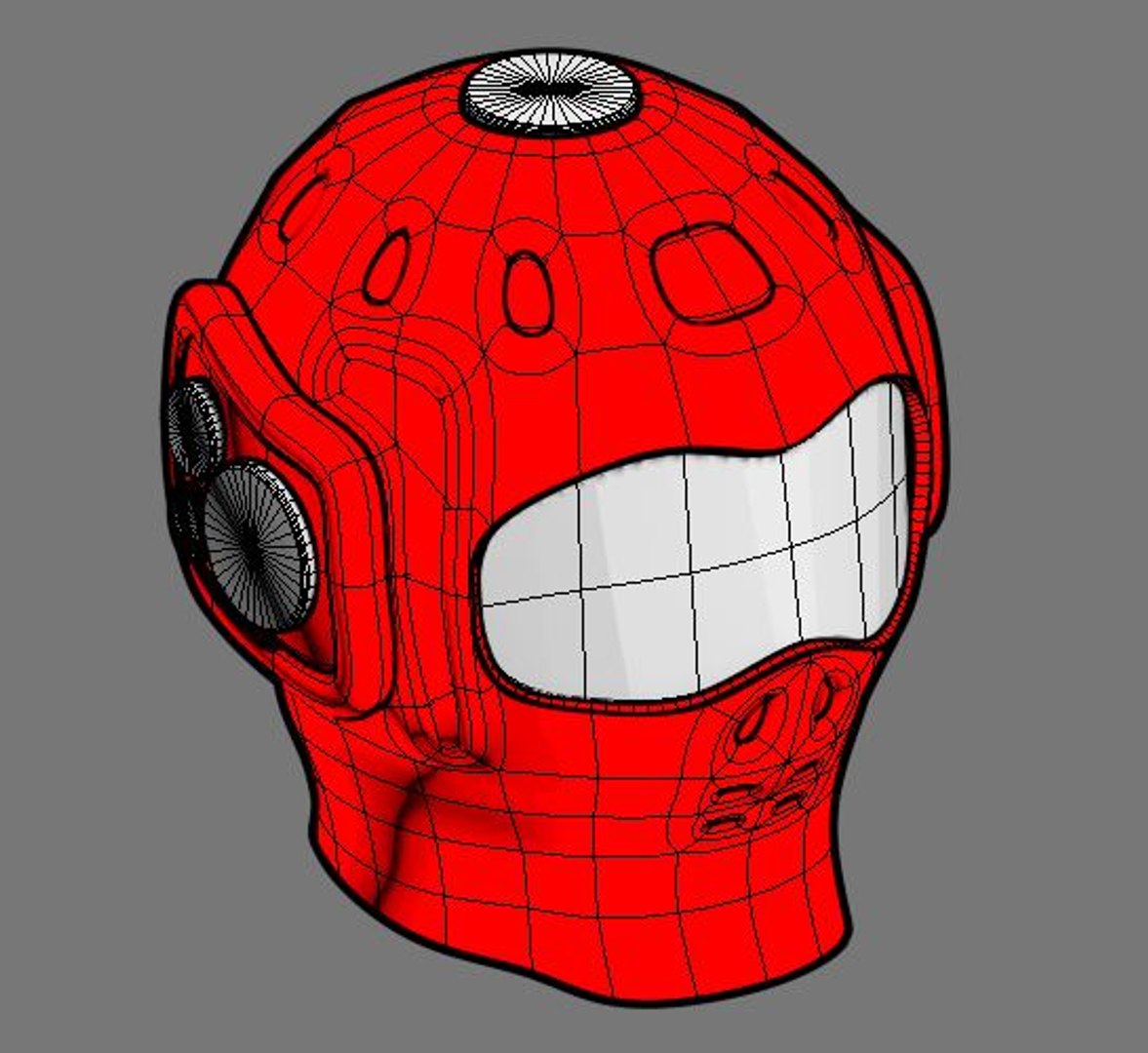 3d helmet model