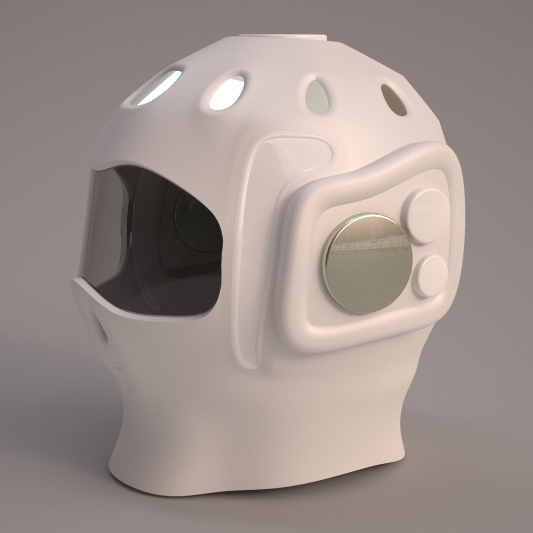 3d helmet model