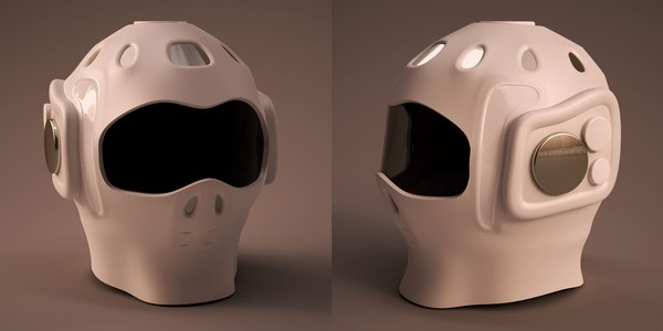 3d helmet model