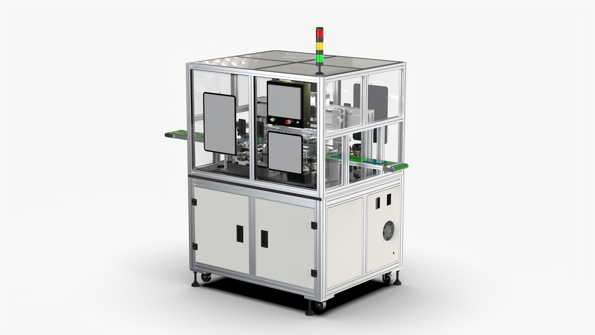 3D Model Automatic Lithium Battery Adhesive Tape Machine - TurboSquid ...