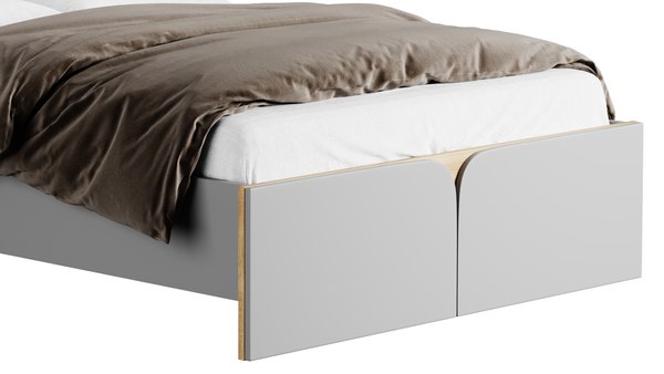 modelo 3d Cama larga KR 001 - TurboSquid 2281101